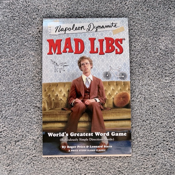 Games | Collectible Napoleon Dynamite Mad Libs Rare 205 Editionperfect ...